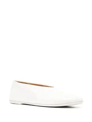 Marsèll Coltellaccio Leather Loafers - White