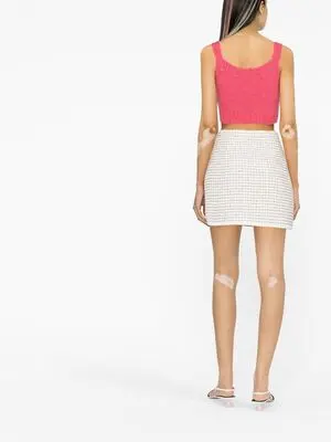 Alessandra Rich Sleeveless Knitted Top