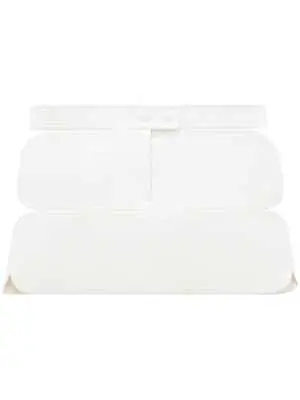 COURREGES Cut-out Mini Skirt - White