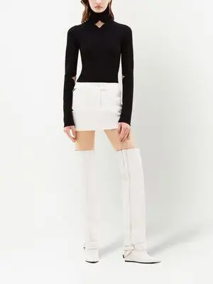 COURREGES Cut-out Mini Skirt