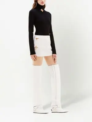 COURREGES Cut-out Mini Skirt