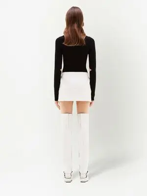 COURREGES Cut-out Mini Skirt