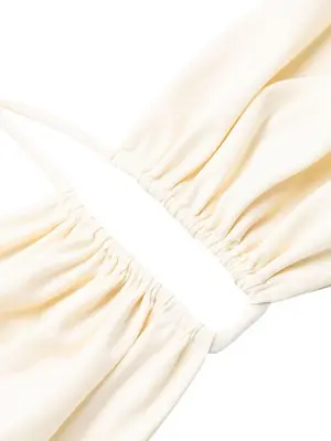 Magda Butrym Criss-cross Bandeau Top - White
