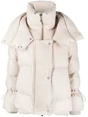MOORER Medeira-ls9 Padded Jacket - Neutrals