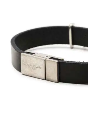 Saint Laurent Cassandre Logo Bracelet
