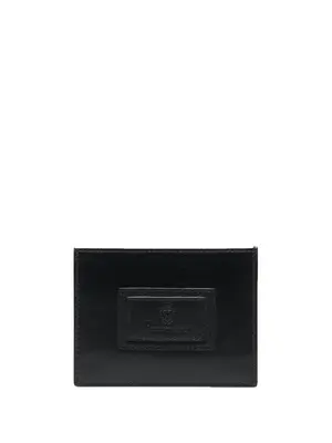 BILLIONAIRE Logo Leather Cardholder