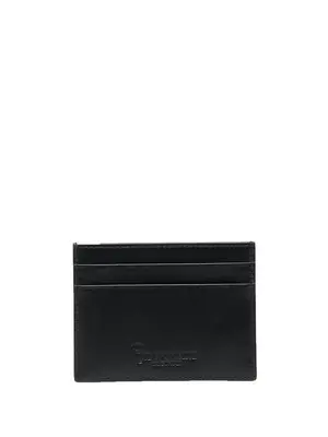 BILLIONAIRE Logo Leather Cardholder