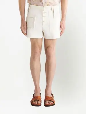 Etro Button-up Chino Shorts