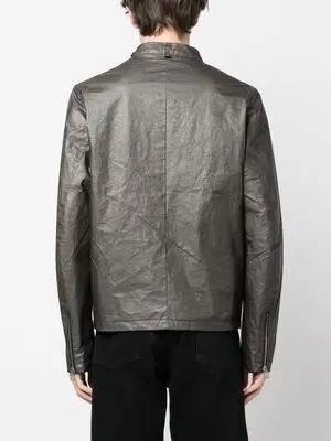 DIESEL® Crinkle-effect Zip-up Jacket