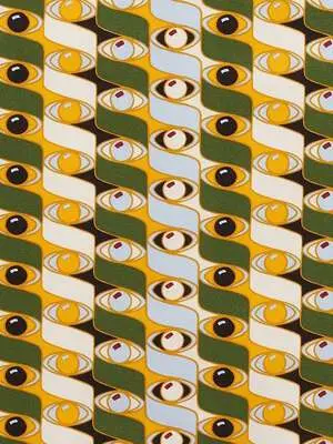 La DoubleJ Third Eye Print Apron