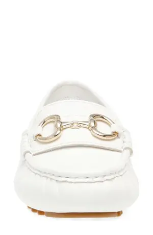 Anne Klein Celeste Driving Loafer - White