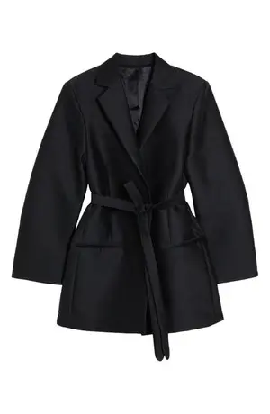 TOTEME Belted Evening Blazer - Black