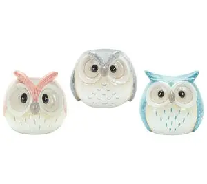 MELROSE Terra Cotta Owl Tabletop Decor - One-color