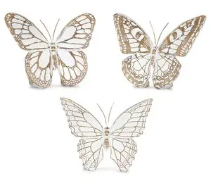 MELROSE Tabletop Butterfly Figurines - One-color