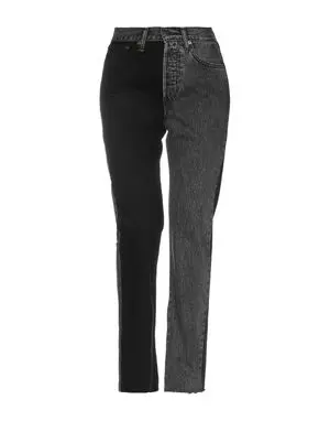 VETEMENTS X LEVI'S Two-tone Straight-leg Jeans