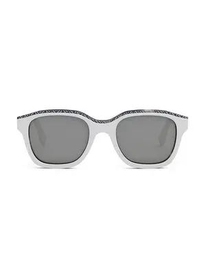 Fendi Square 51mm Acetate Sunglasses