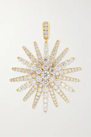 David Yurman Starburst Xl 18-karat Diamond Pendant - Gold