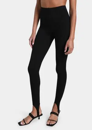 LESET Rio High-rise Slim Stirrup Pants