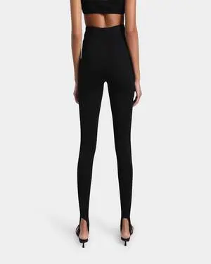 LESET Rio High-rise Slim Stirrup Pants