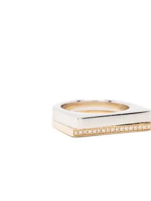 Tom Wood Duo Embellished Rings