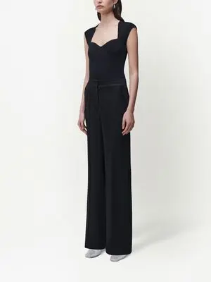 Simkhai Kyra Wide-leg Trousers - Black