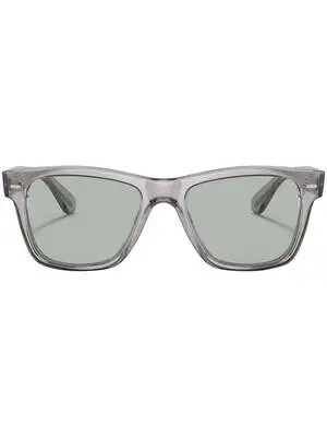 Oliver Spencer Oliver Sun Square-frame Sunglasses - Grey
