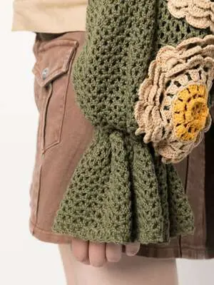 TU LIZÉ Tu Lize Knit-sleeve Cropped Jacket