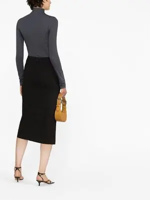 Isabel Marant Étoile Box-pleat Pencil Midi Skirt
