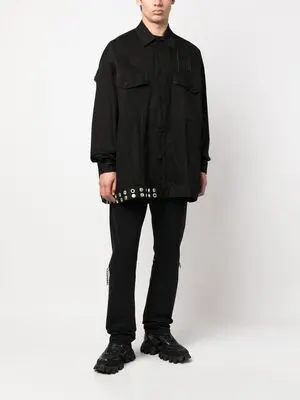 Raf Simons Fringe-detail Denim Jacket