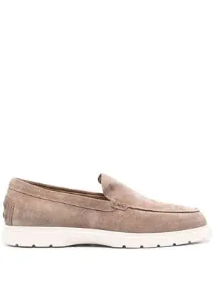 TOD'S Suede Slip-on Loafers