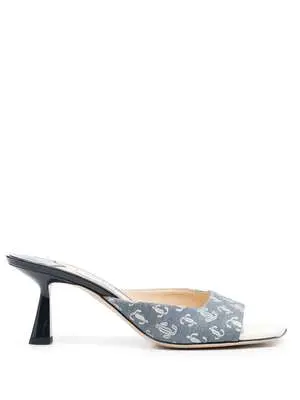 JIMMY CHOO 75mm Zania Sandals