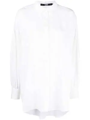 Karl Lagerfeld Long-sleeve Monogram Shirt