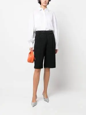 Karl Lagerfeld Long-sleeve Monogram Shirt