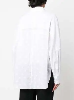 Karl Lagerfeld Long-sleeve Monogram Shirt