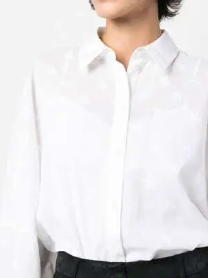 Karl Lagerfeld Long-sleeve Monogram Shirt