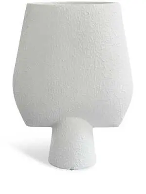 101 COPENHAGEN Sphere Square Large Vase - White
