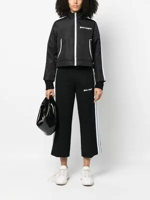 Palm Angels Lightweight Cropped Puffer Jacket