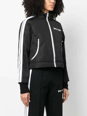 Palm Angels Lightweight Cropped Puffer Jacket