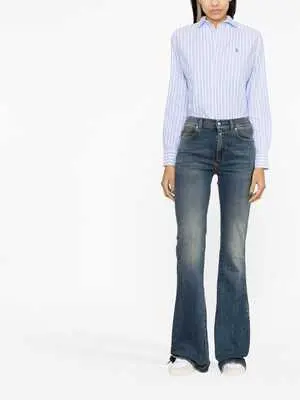 Polo Ralph Lauren Polo Pony Striped Shirt - Blue