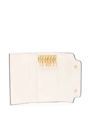 Marni Two-tone Leather Keyholder - Brown