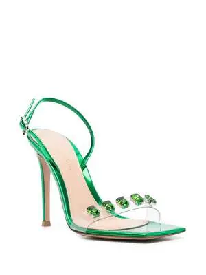 GIANVITO ROSSI Ribbon Candy 105mm Sandals