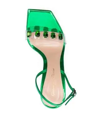 GIANVITO ROSSI Ribbon Candy 105mm Sandals