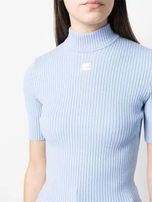 COURREGES Reedition Rib-knit Sweater
