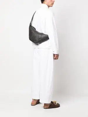 LEMAIRE Medium Croissant Crossbody Bag - Black