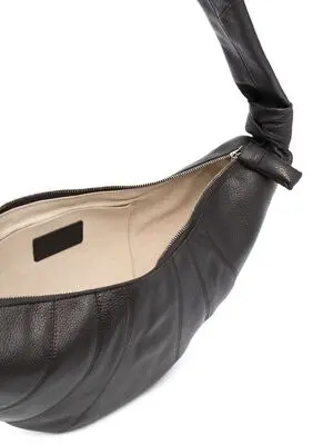 LEMAIRE Medium Croissant Crossbody Bag - Black
