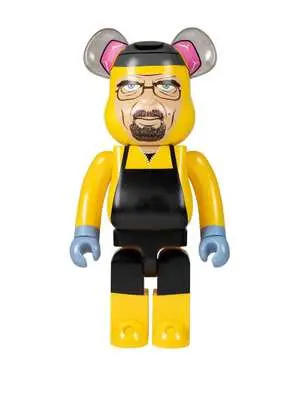 MEDICOM TOY Walter White Protective Chemical Clothing Bearbric 10 Figurine - Yellow