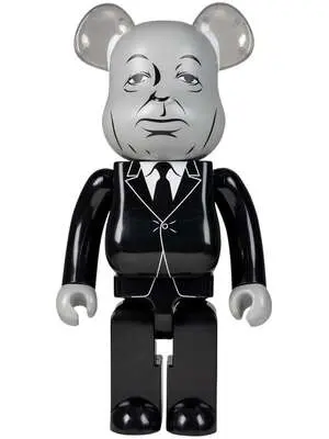 MEDICOM TOY Alfred Hitchcock Be@rbrick Figure - Black
