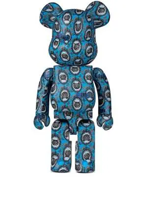 MEDICOM TOY X Robe Japonica Mirror Be@rbrick 1000% Figure - Blue