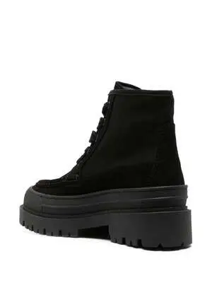 Tommy Hilfiger 40mm Logo-patch Lace-up Boots