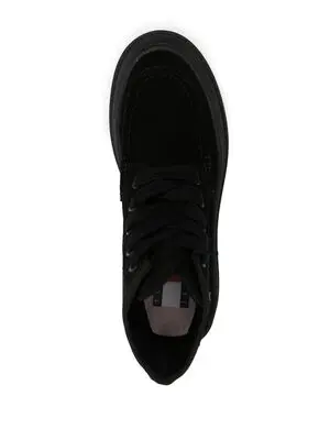 Tommy Hilfiger 40mm Logo-patch Lace-up Boots
